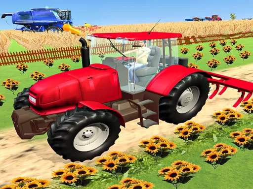 Modern Tractor Farming Simulator: Thresher Games | Joacă Acum Jocuri ...